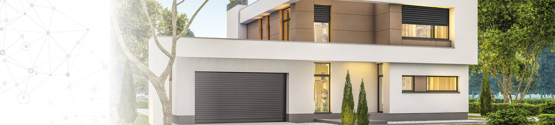 Alulux: roller shutters, garage doors, venetian blinds and textile screens